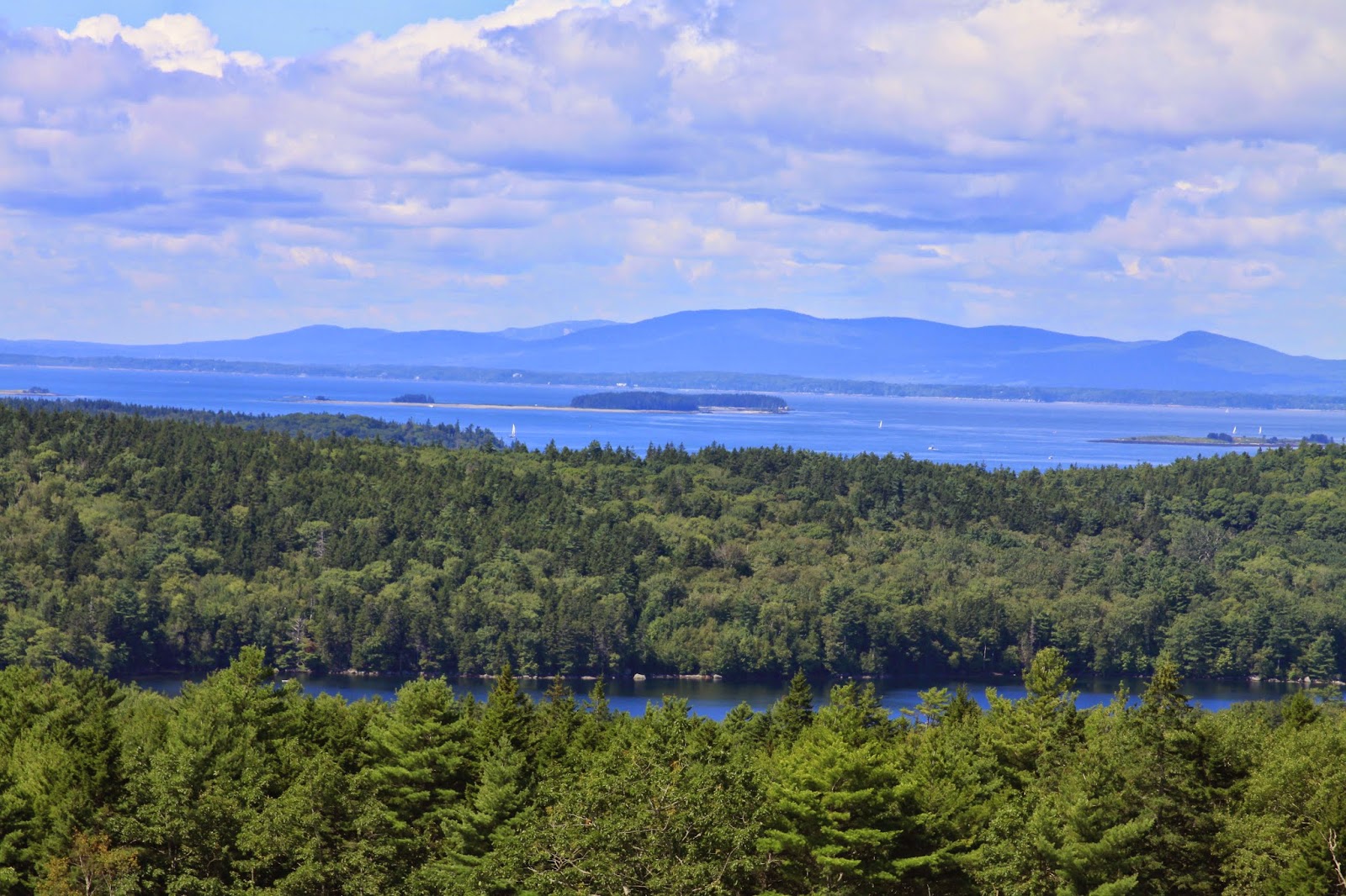 Caterpillar Hill Scenic Turnout - Brooksville, Maine