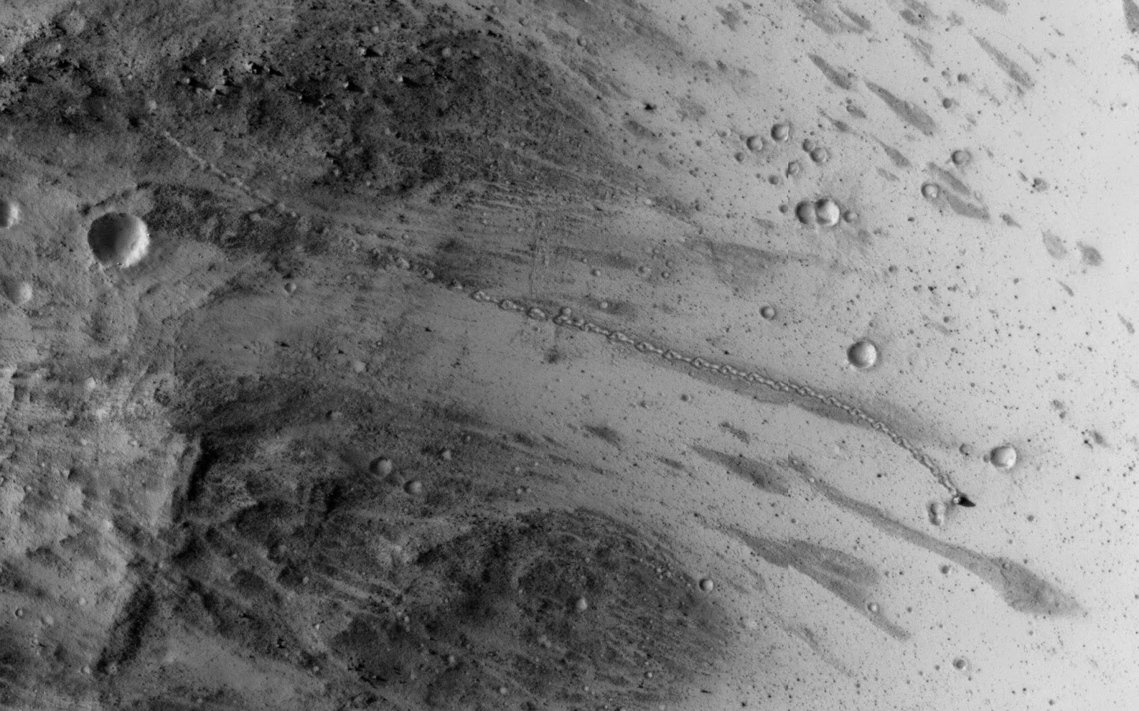 Areology: An Irregular, Upright Boulder in Ophir Planum