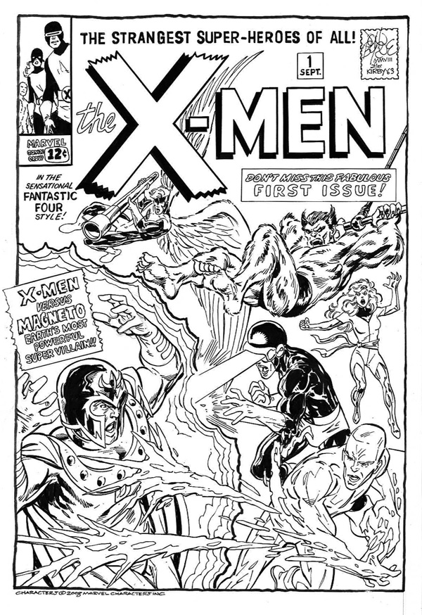 The Unpublished X-Men: Number One by John Byrne