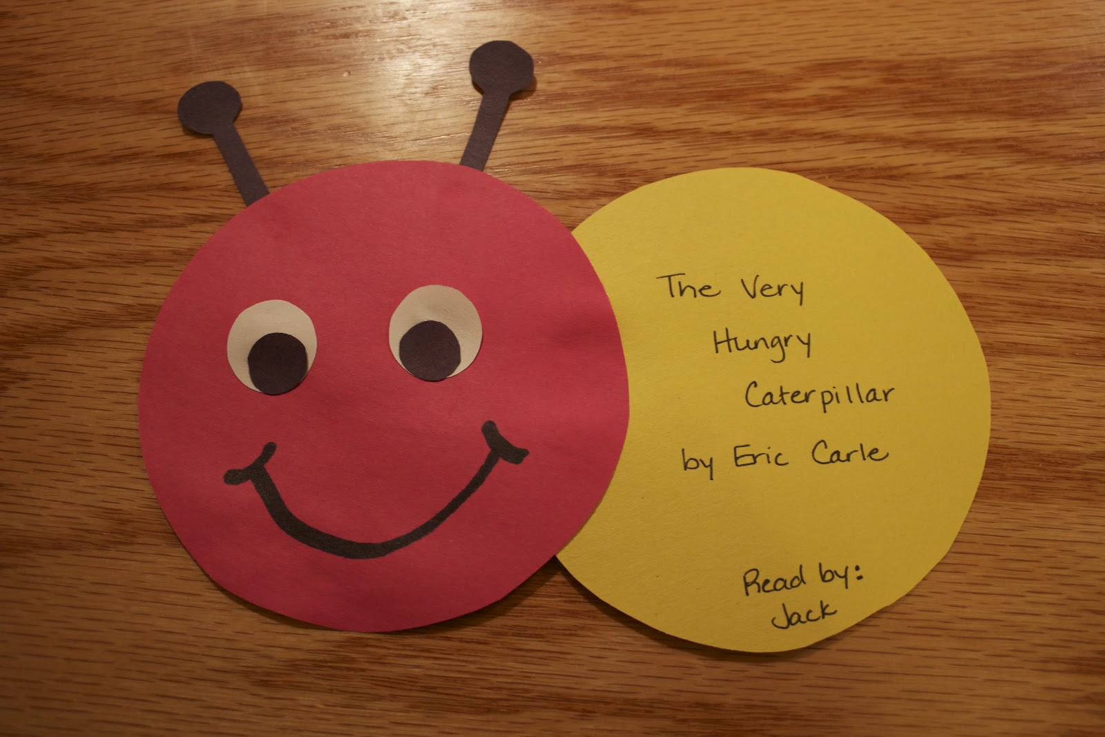 La Joie! Everyday Joy....: The Caterpillar Reading Log