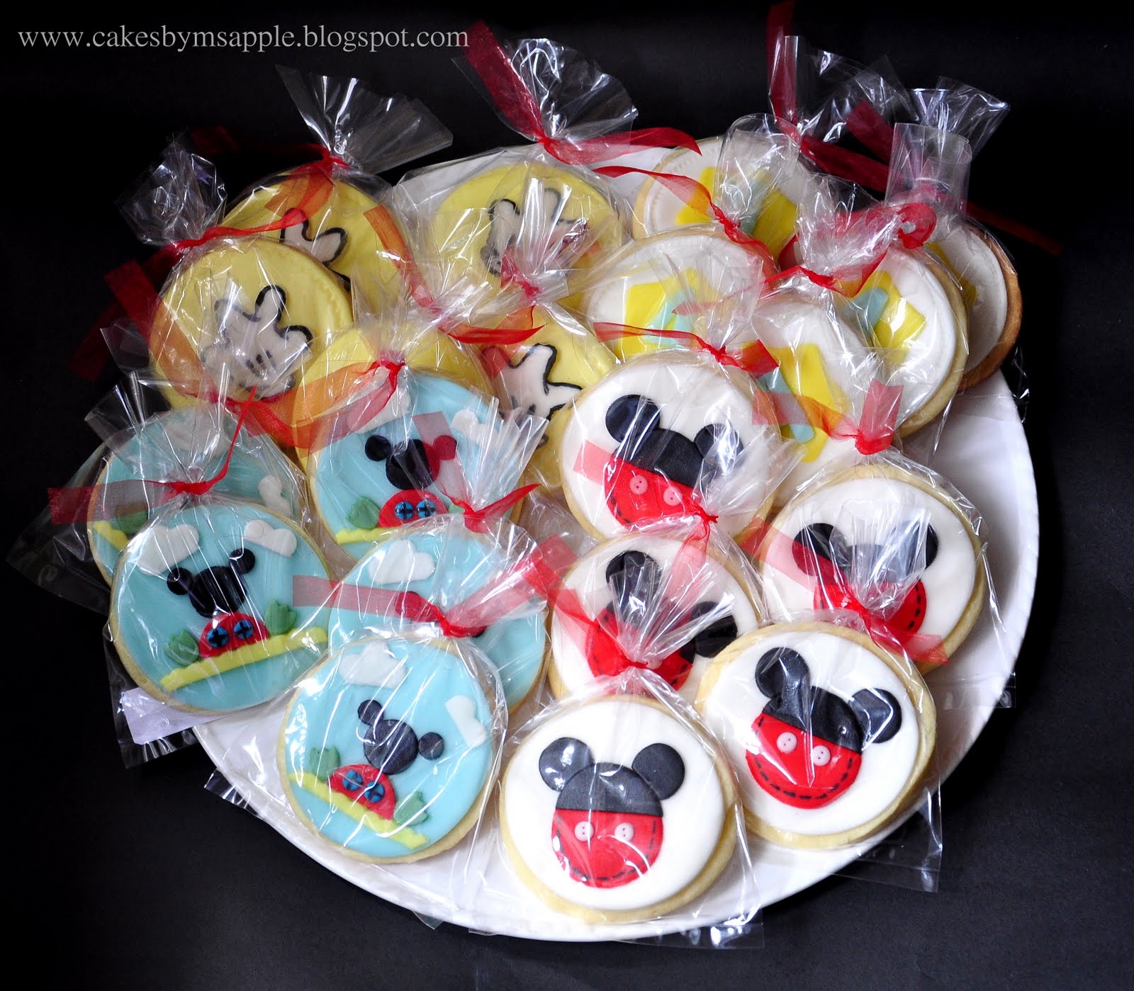 Cakes by Ms. Apple: Personalized Butter Cookies: Mickey Mouse Clubhouse ...