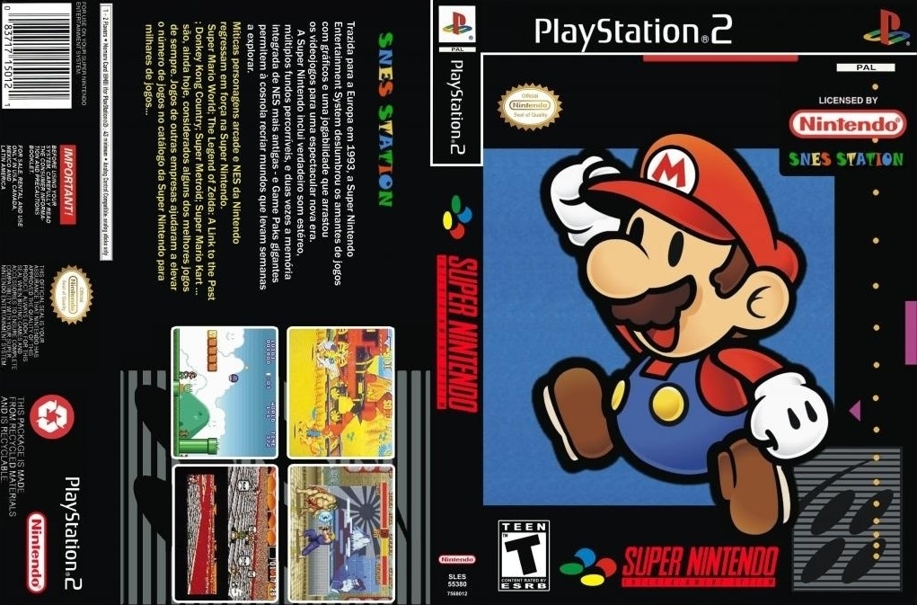 SNES Station PS2 + 437 jogos. ~ Gamestutoriais