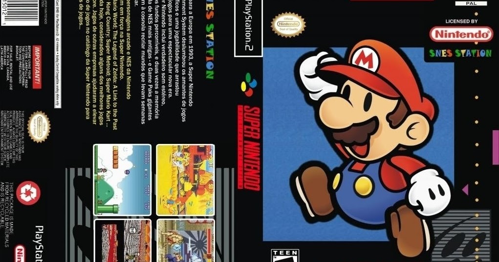 SNES Station PS2 + 437 jogos. ~ Gamestutoriais