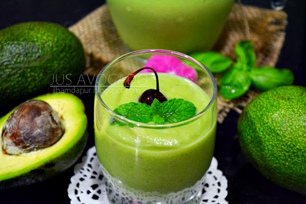 Ilham Dapur: Jus Avocado (Jus Alpukat)