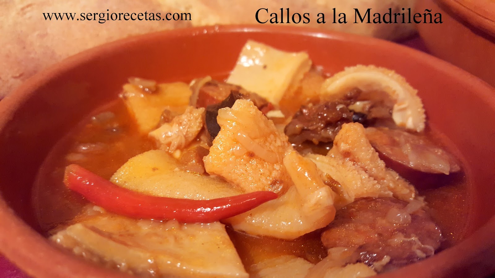 Callos a la Madrileña (Muy Picantes)/Receta Tradicional/Una Tapa Perfecta