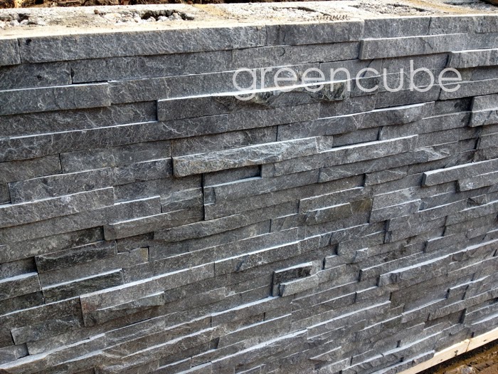 greencube presents our new green slate wall