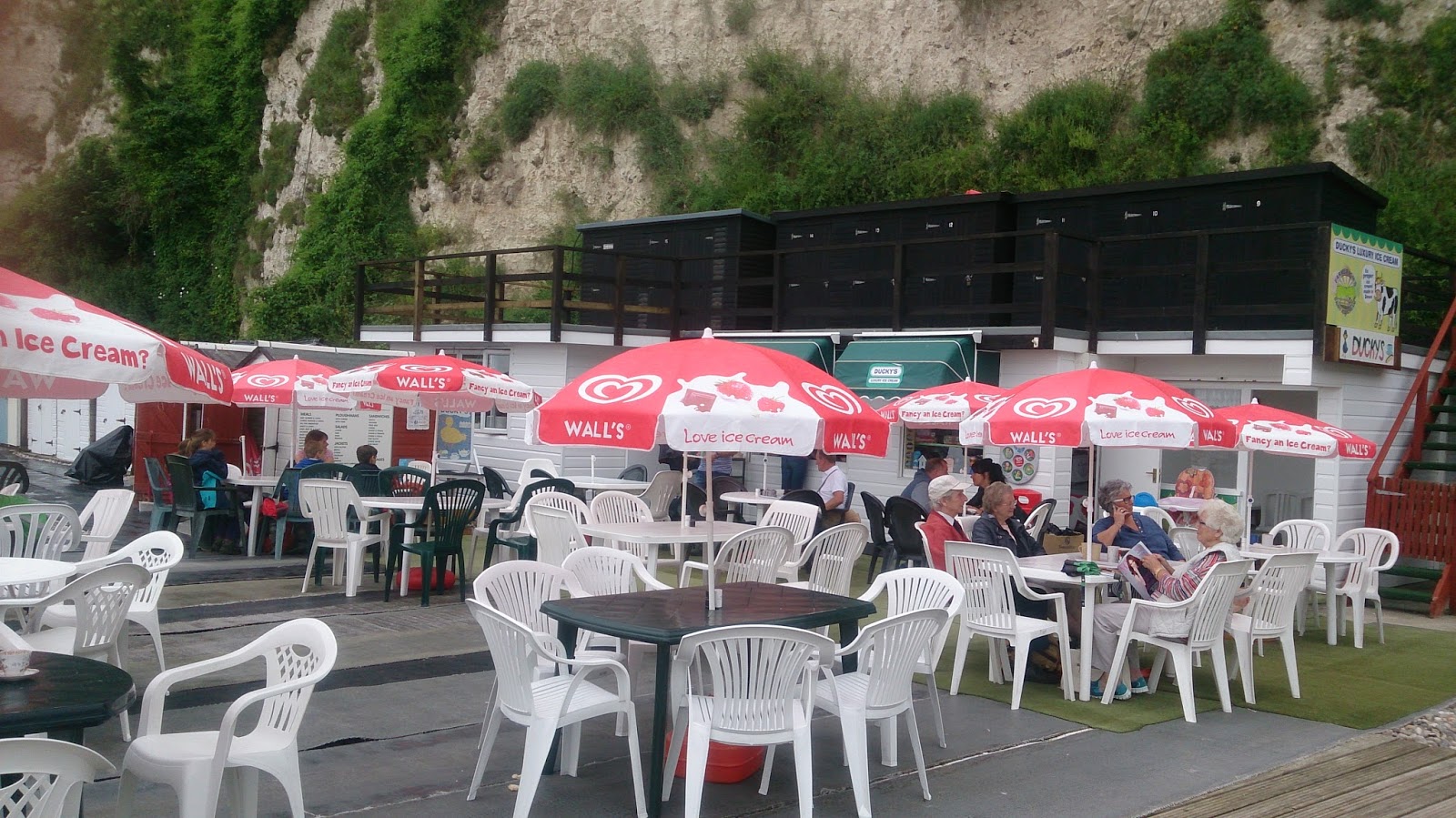 Tea With Me And Friends: Time for Tea - Ducky's Beach Cafe, Beer, Devon