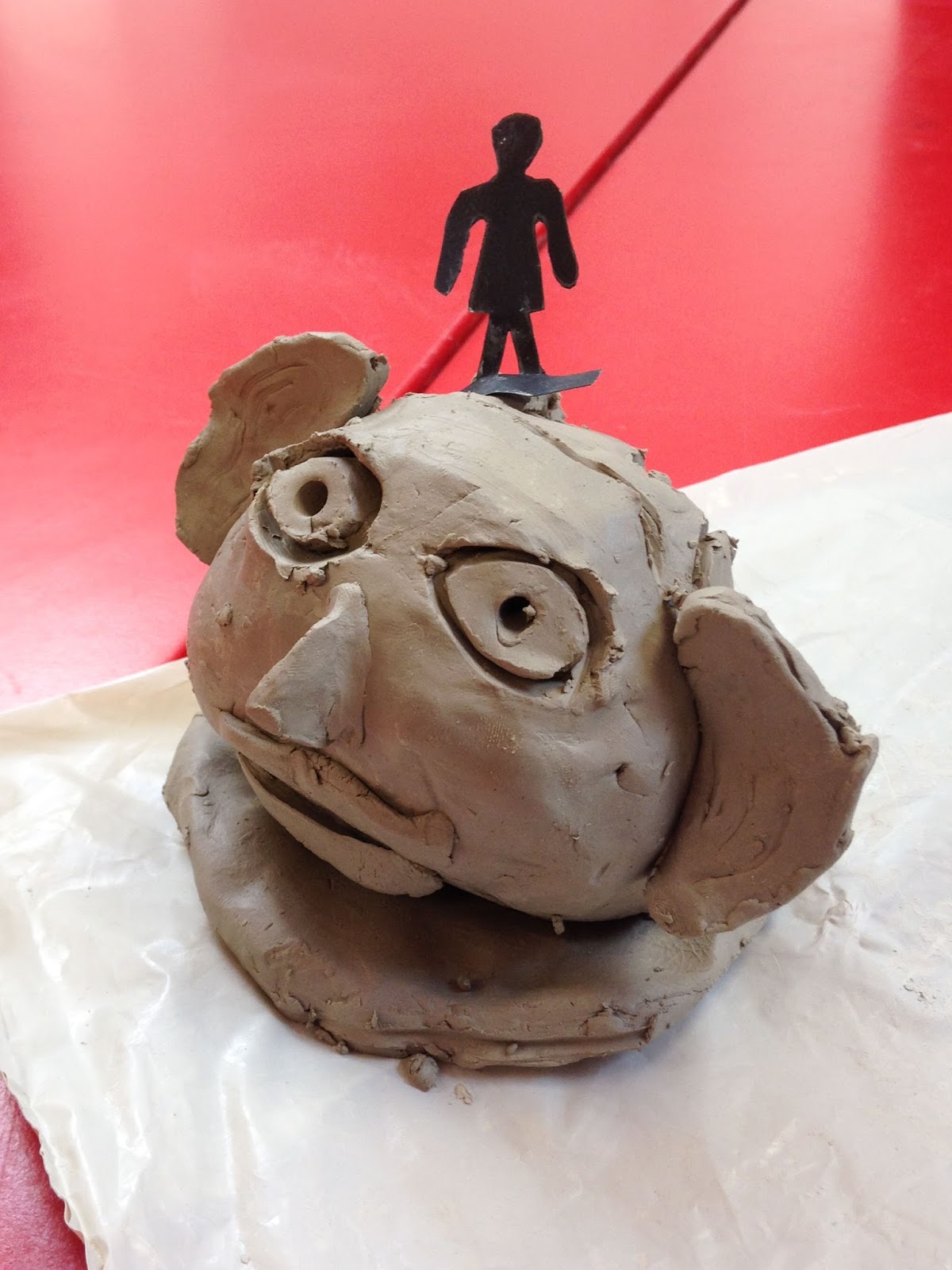 Arts Plastiques - Institut de La Tour: Sculpture en argile, la place du ...