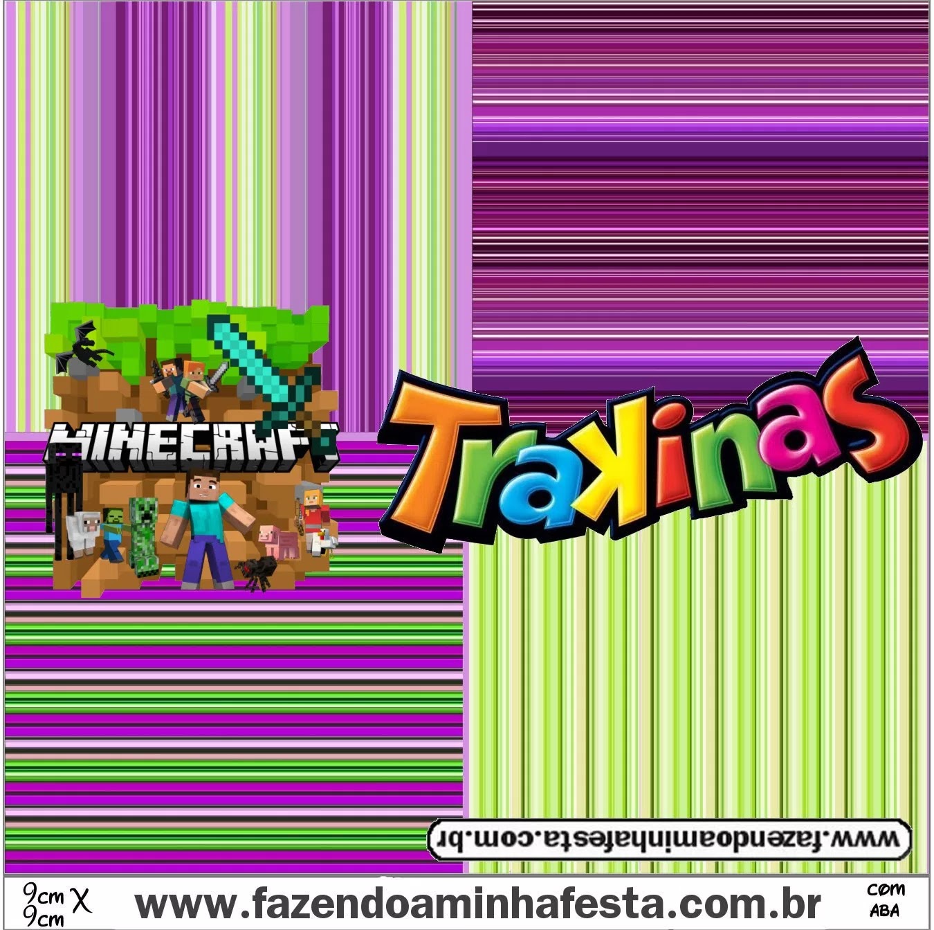 Minecraft Party Free Printable Candy Bar Labels. - Oh My Fiesta! for Geeks