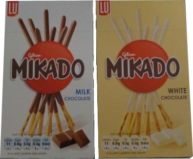 Diets and Calories: Mikado Chocolate Sticks