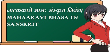 नाटककारो भासः संस्कृत निबंध। Mahakavi Bhasa in Sanskrit | HindiVyakran