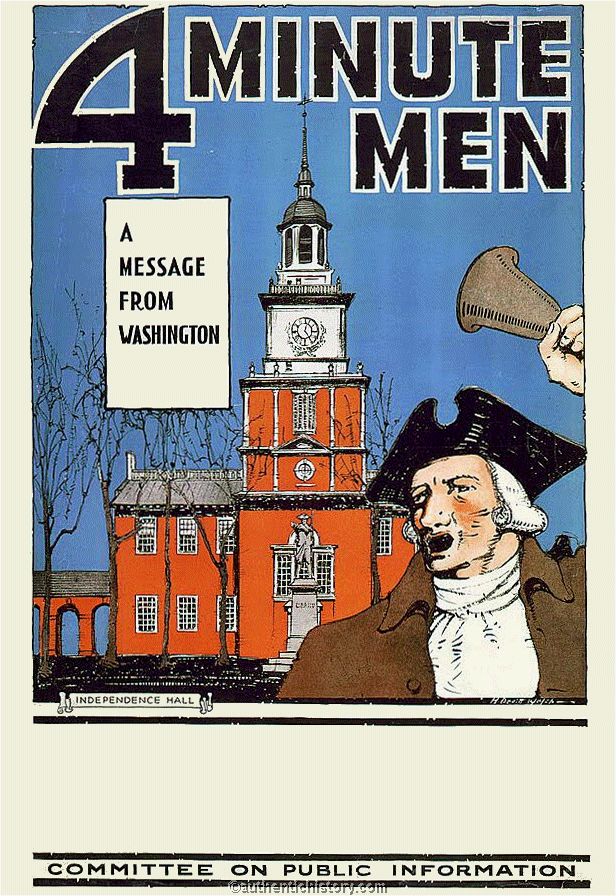 Propaganda & Mass Persuasion: Four Minute Men: Your Local Advertisers ...