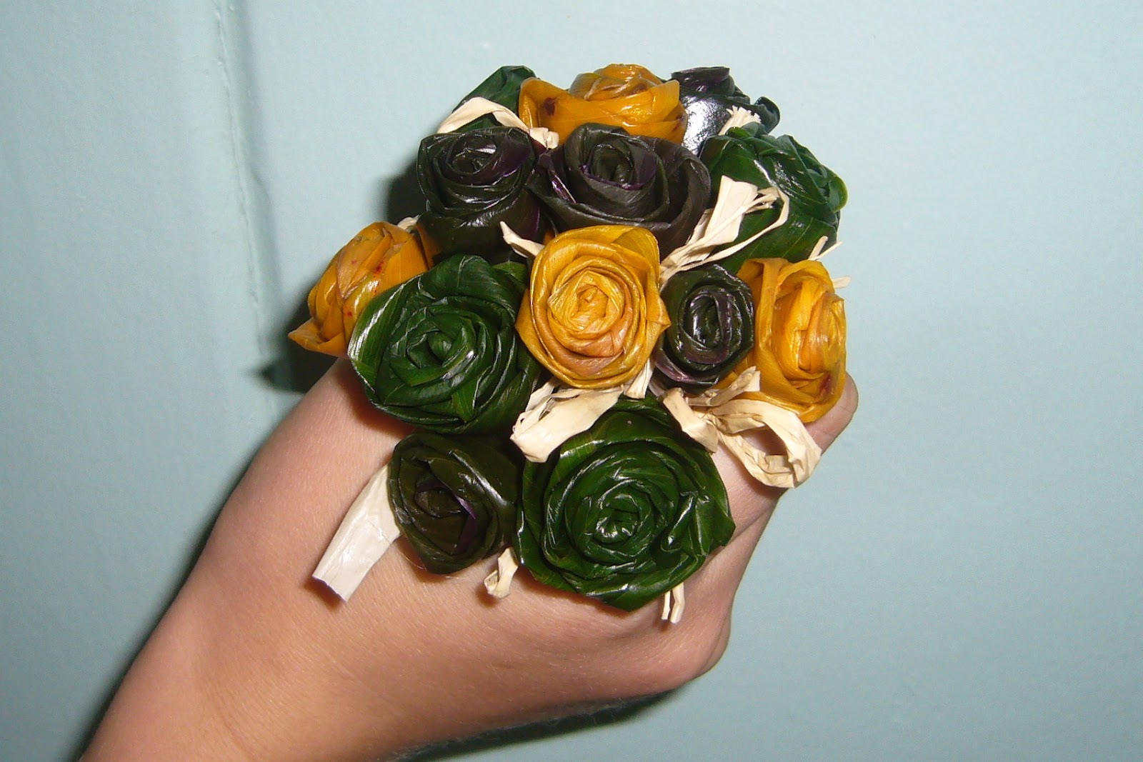 Holly's Creativity Blog: ti leaf rose
