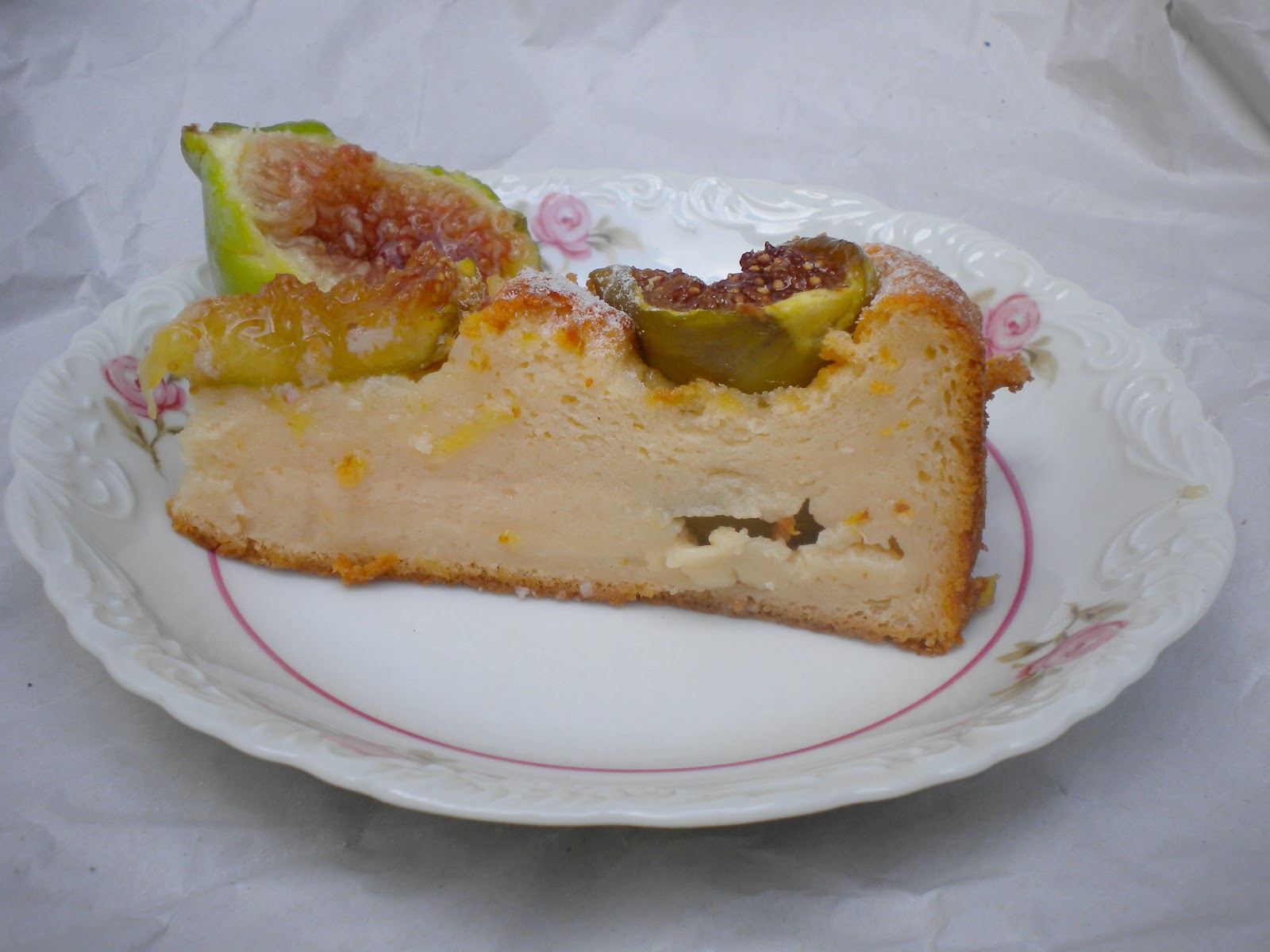 Canela moída: Bolo turco de figos frescos