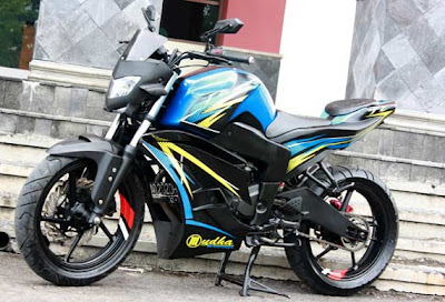 Modif Yamaha Byson Warna Biru - Oto Trendz