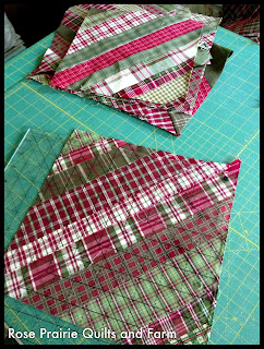 String Thing Along: Christmas String Quilt