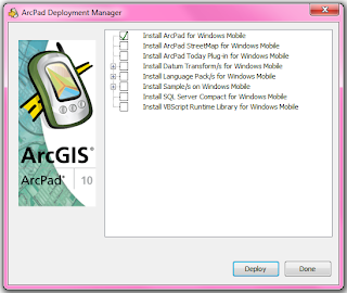 The ArcPad Team Blog: The ArcPad Deployment Manager
