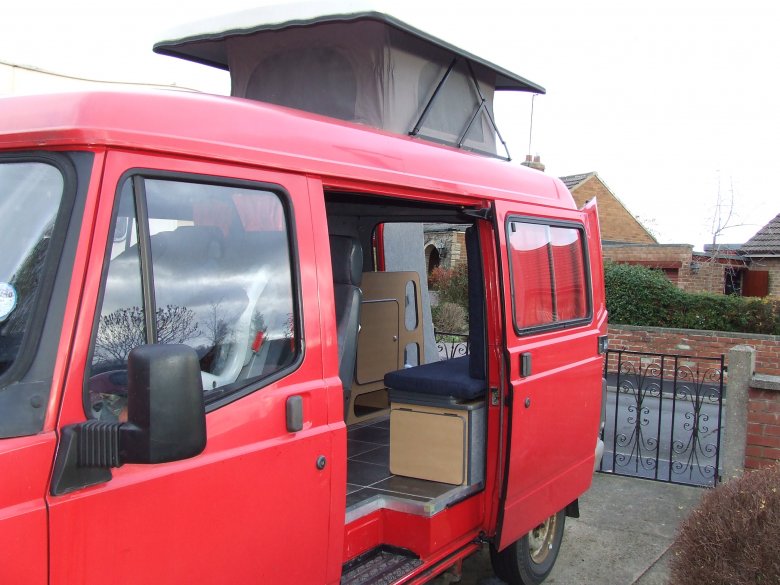 LDV Pilot van: Conversion of a LDV Pilot van into a camper