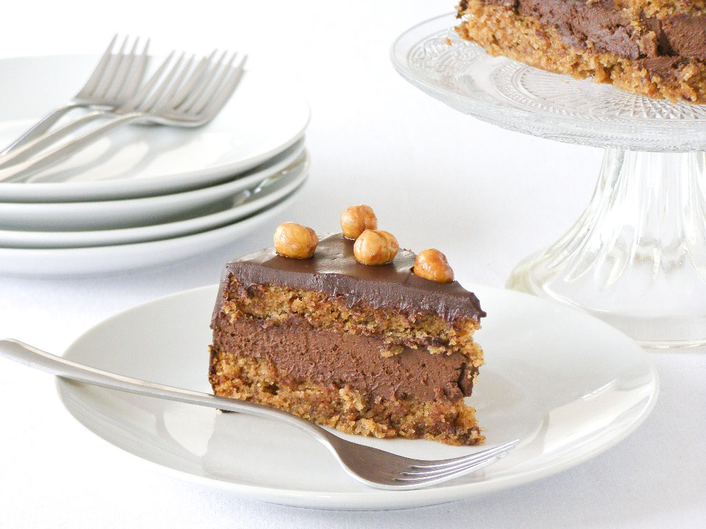 maple•spice: Mocha Frangelico Mousse Torte