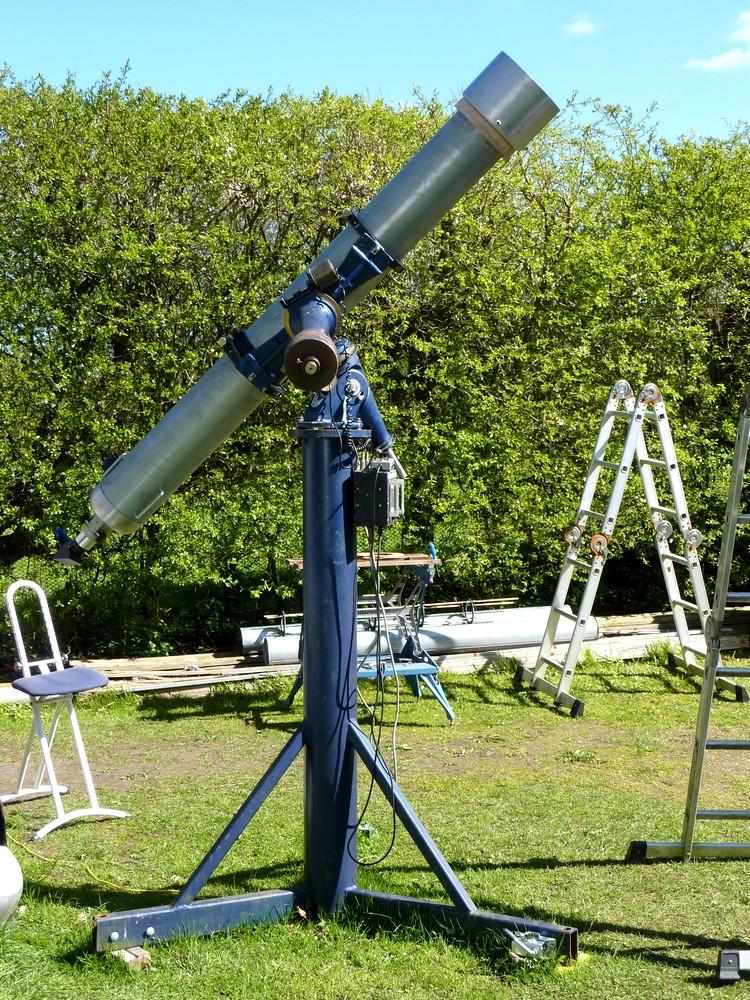 Fullerscopes Telescope Mountings: 7" f/12 R35 iStar folded and straight ...