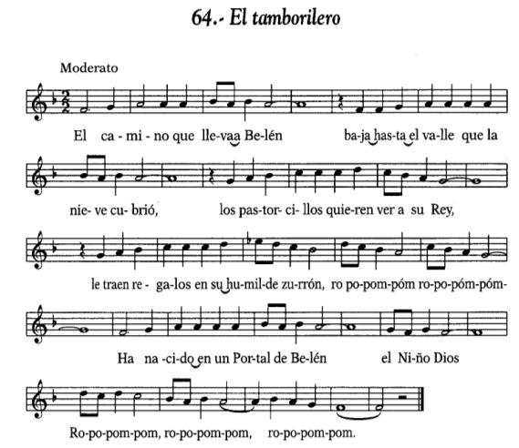 Al salir del coro: El tamborilero