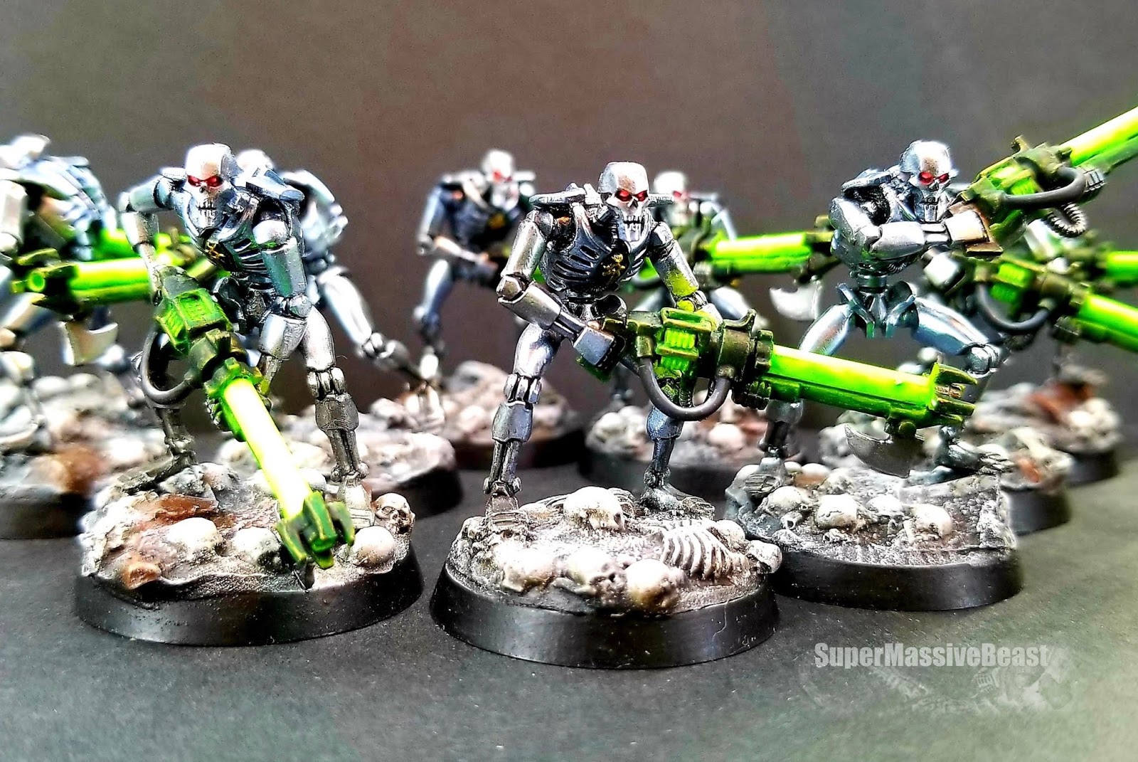 Super Massive Beast: Necrons Rebooted -- First Necron Warrior Unit ...