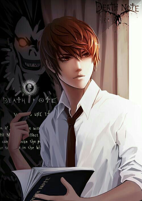 Light Yagami the protagonist of the manga series Death Note - Anime Mars