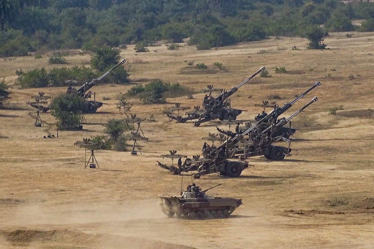 Gur Khan attacks!: Т-90С на учениях "Индра-2018"