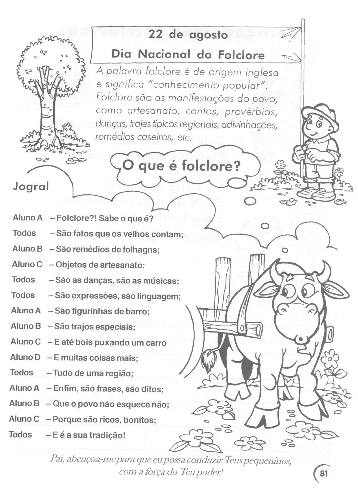 Atividade Folclore 2 Ano - BINKEDU