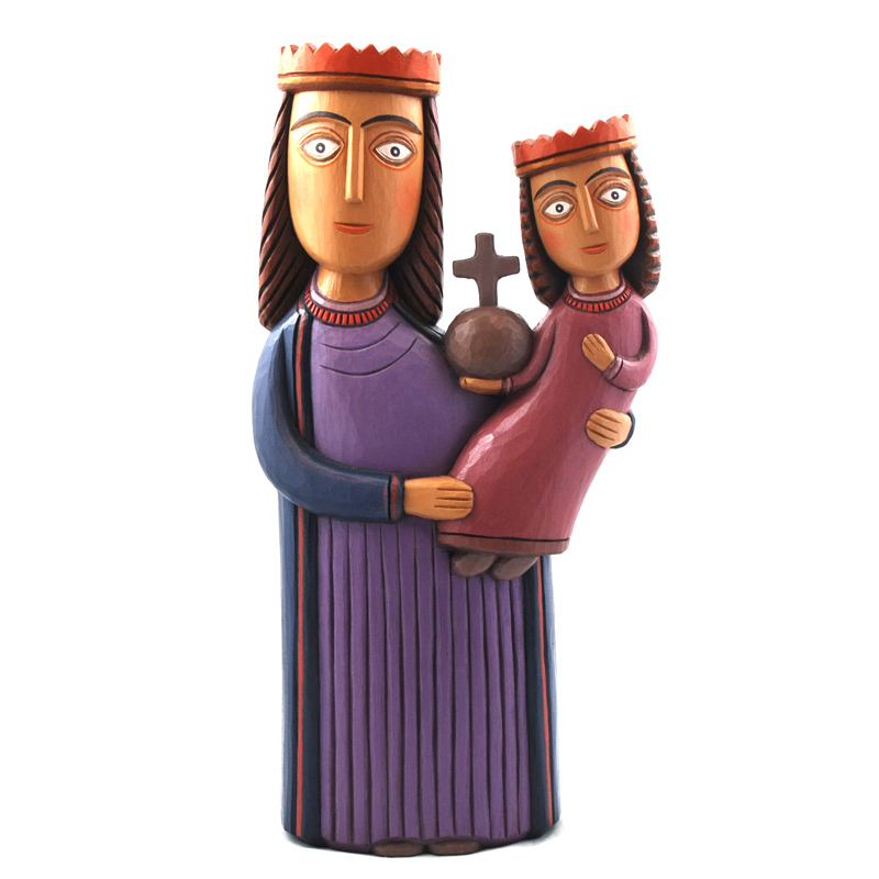 POLSKA WIRTUALNA: Marian Ulc. Rzeźba ludowa.