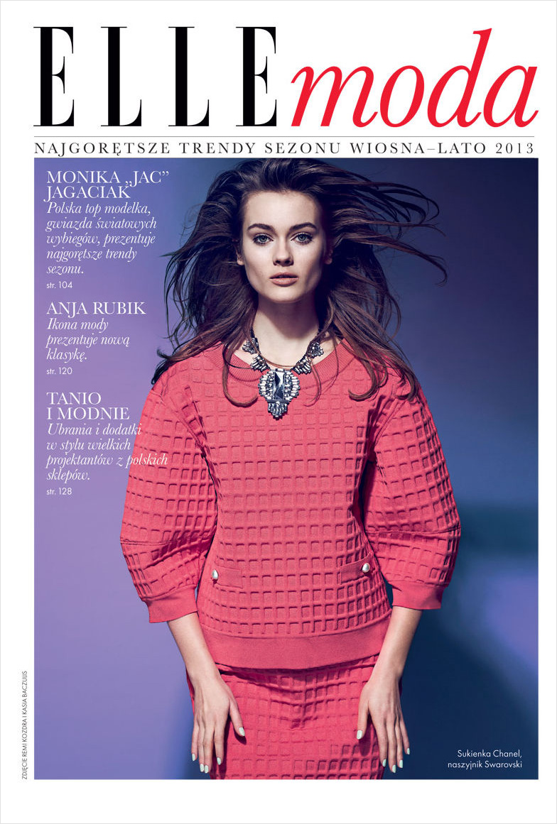Monika Jac Jagaciak Magazine Photoshoot For Elle Poland - Magazine ...
