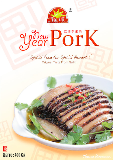 Thomas Kurniawan's Portfolio: Poster Product : Xiang Yuan - New Year Pork