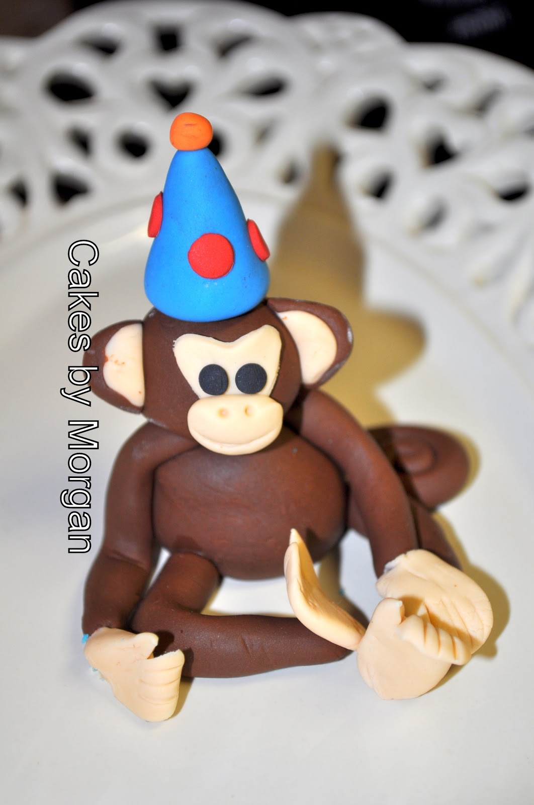 Morgan's Cakes: Fondant Monkey