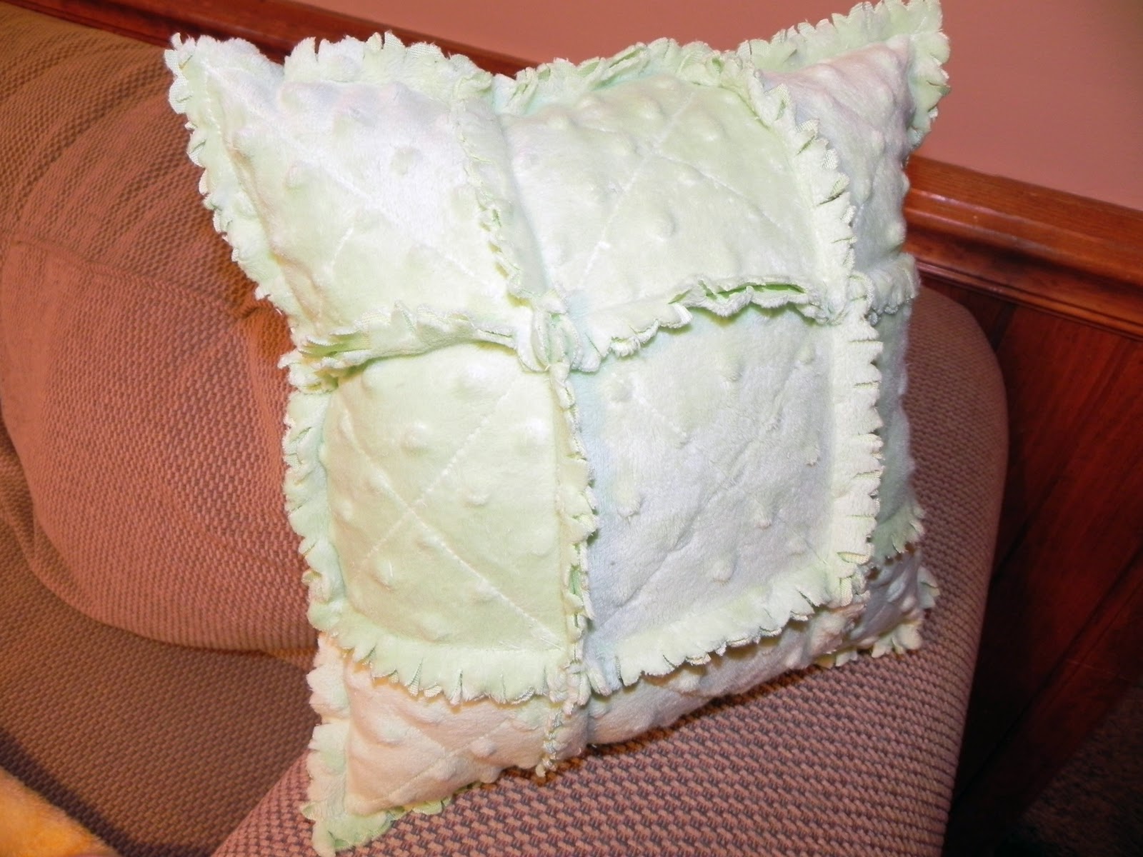 Shady Tree Diary: {Scallop Square Pillows & Coasters}