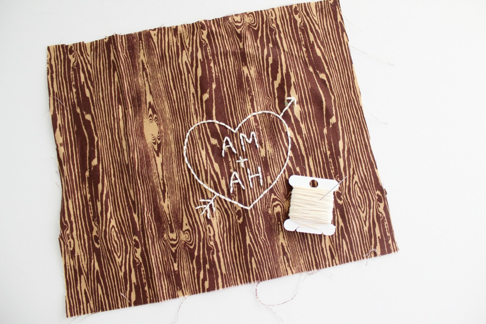 How to Embroider Letters With Back Stitch - Thirty Handmade Days