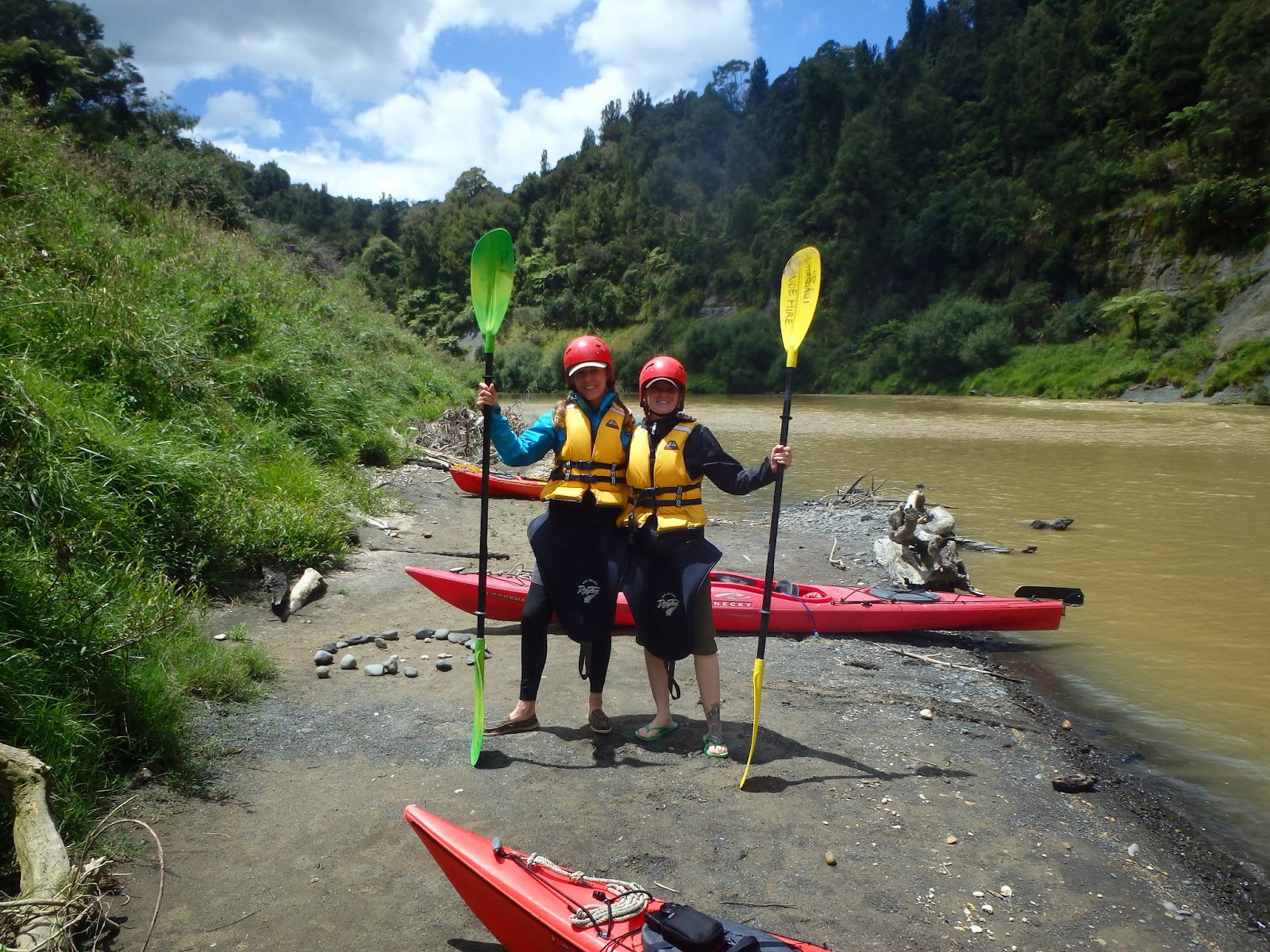 Saratops: Nomadic Sculptress: Kayaking the Whanganui River: 237km and ...