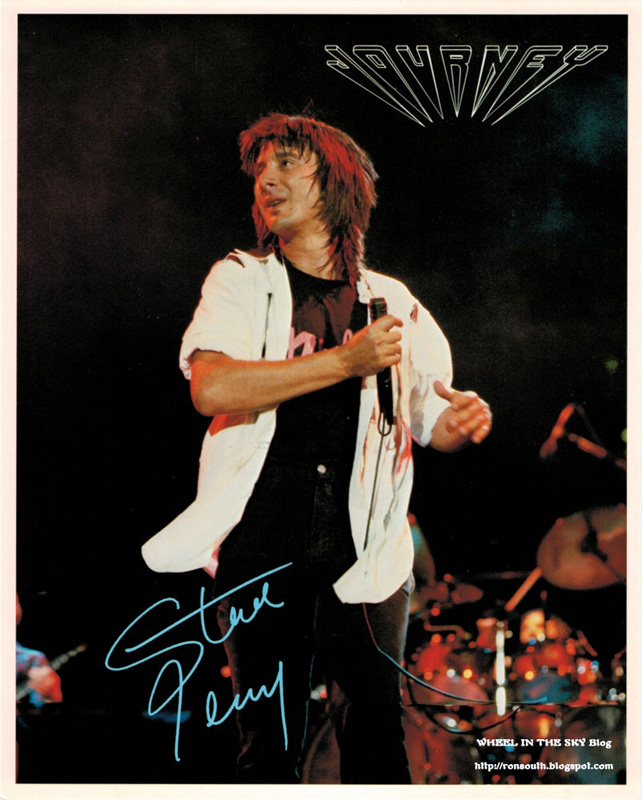 WHEEL IN THE SKY: Journey Force publicity photo of Steve Perry of ...