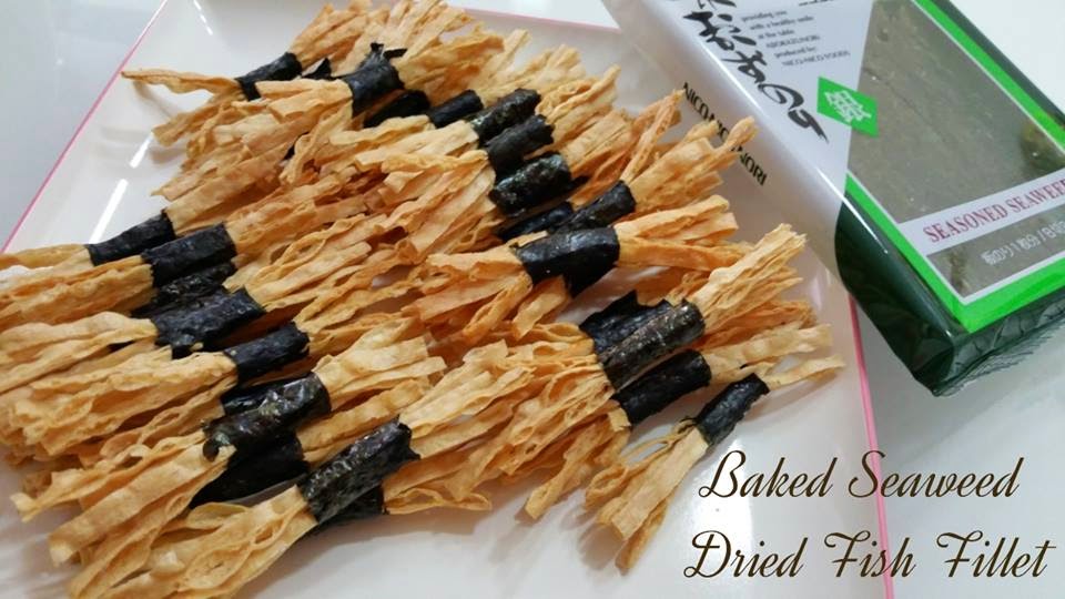 BeautyMe Love Recipes: Baked Seaweed Dried Fish Fillet