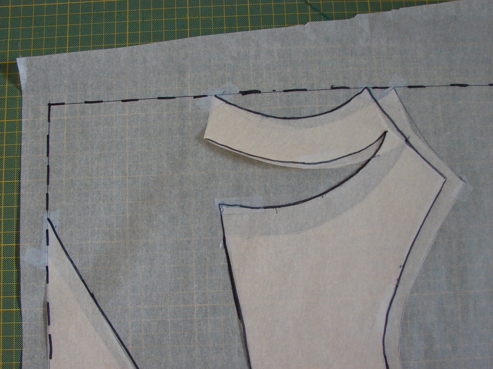 Free Sewing Tutorial: Draft a deep cowl neck top | PoldaPop Designs