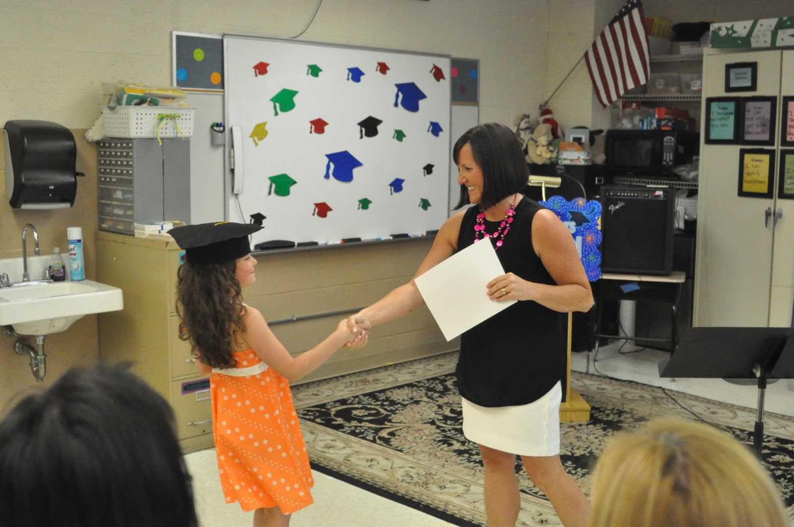 Pink Lady: Diana's 2nd Grade Graduation Ceremony