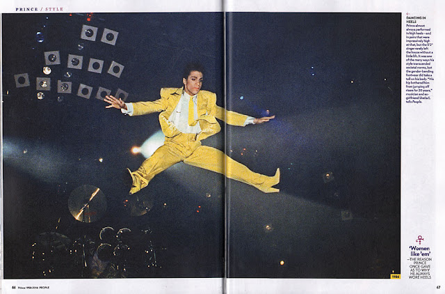 Prince's Sign o' the Times Yellow High-Heel Boots at Auction | SHOEOGRAPHY