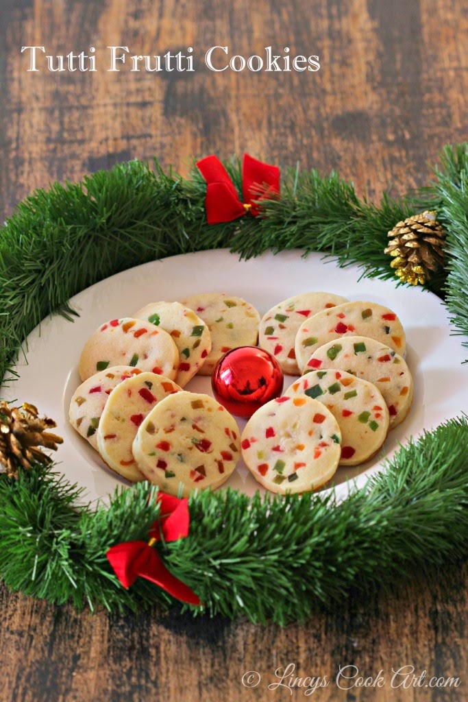 Tutti Frutti Cookies ~ Lincy's Cook Art