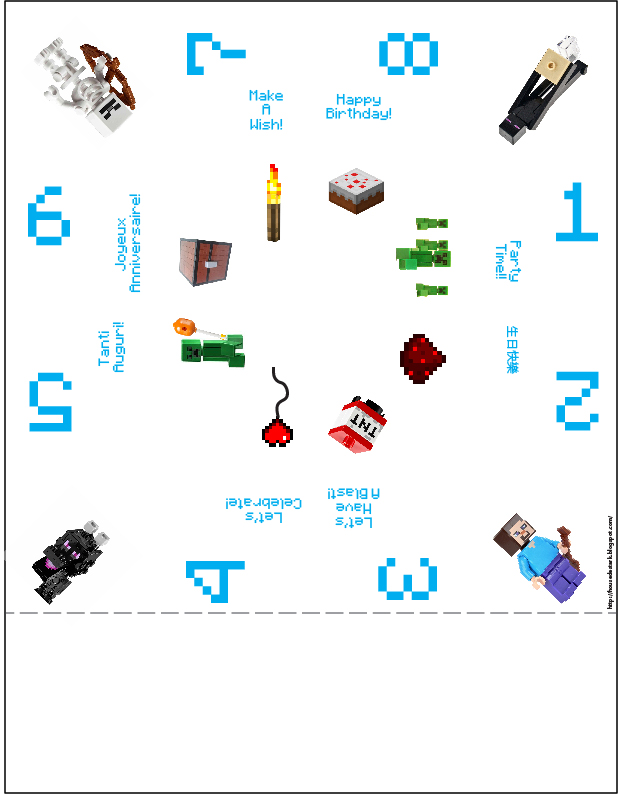 HousedeStark | Here We Go!: 9 + DIY Best Lego Minecraft Birthday Party ...