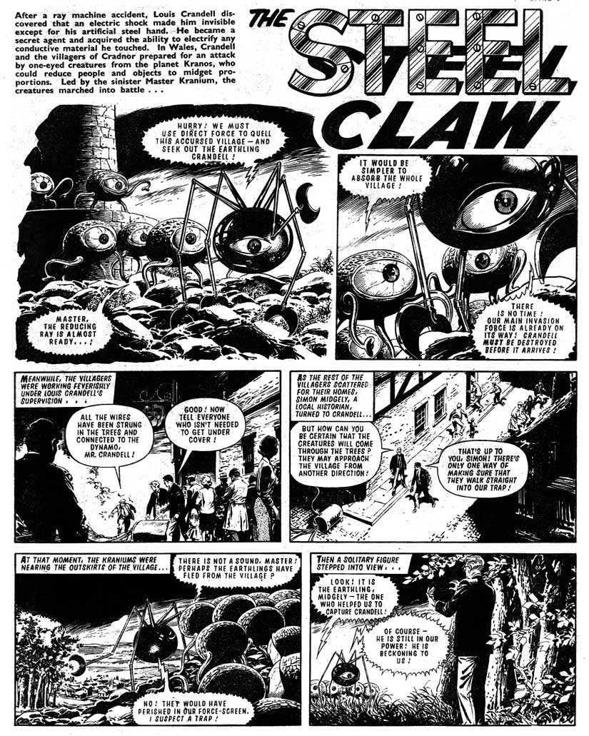 The Steel Claw (comics) - Alchetron, the free social encyclopedia