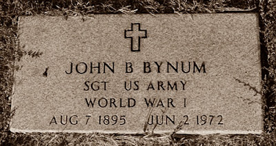 Pathway To Remembrance: John Buel Bynum (1895-1972)