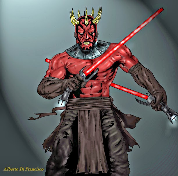 Alberto Di Francisco Comic Art: STAR WARS: DARTH MAUL