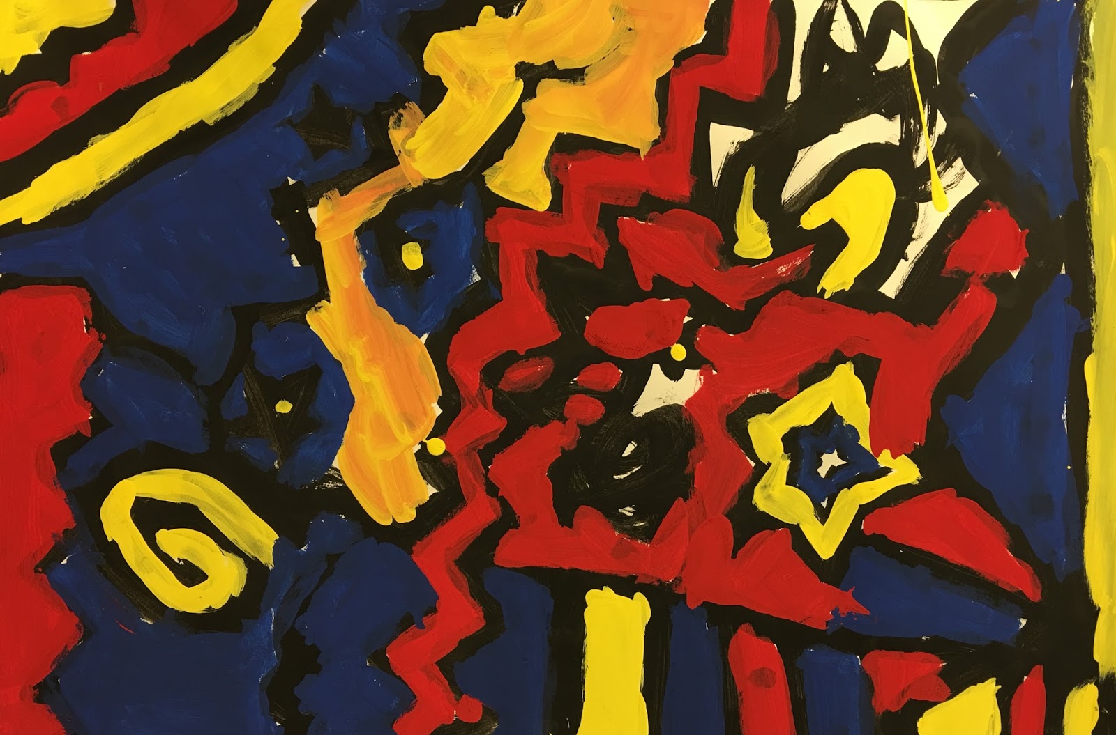 Art Room Blog: Primary Colors in Art by 1st Grade...