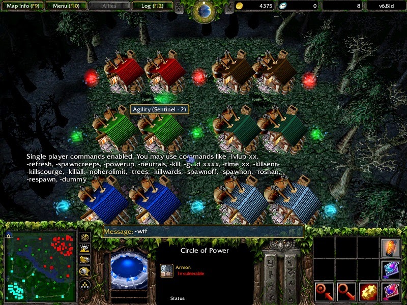 สูตรเกม DOTA Warcraft III สูตรเพิ่มตังค์ อมตะ เกมดอทเอ วอร์คราฟท์