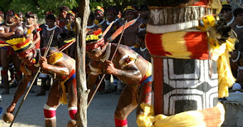 .: The Kuarup is a ritual honoring the illustrious dead, celebrated by ...