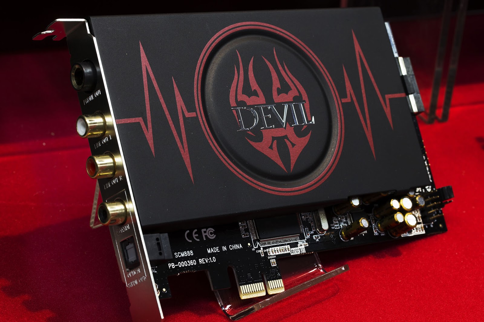 PowerColor announces the new Devil HDX PCI Express Sound Card, Double ...